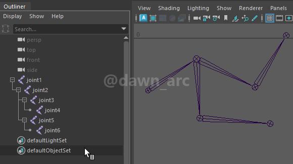 [Maya]Rigging 01 - Joint